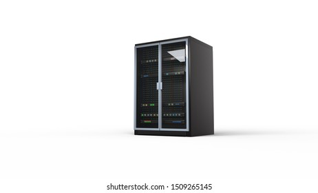 Modern Server Rack Server Rack Image Stock Illustration 1509265145 ...