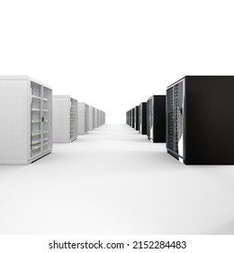 1,542 3d illustration server rack white background Images, Stock Photos ...