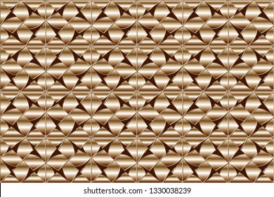 Detail Gold Colored Sofa Texture 3d Stock Illustration 1625244676 ...