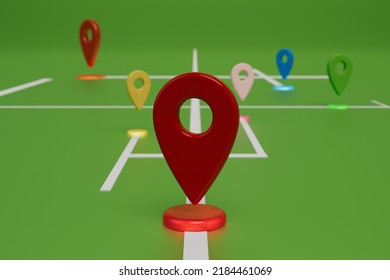 3,108 Multi locations on map Images, Stock Photos & Vectors | Shutterstock