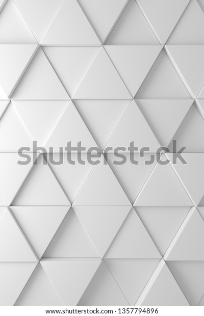 Modern Tile Wall 3d Rendering Stock Illustration 1357794896