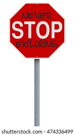 Modified Stop Sign Indicating Dont Stop Stock Illustration 318875435