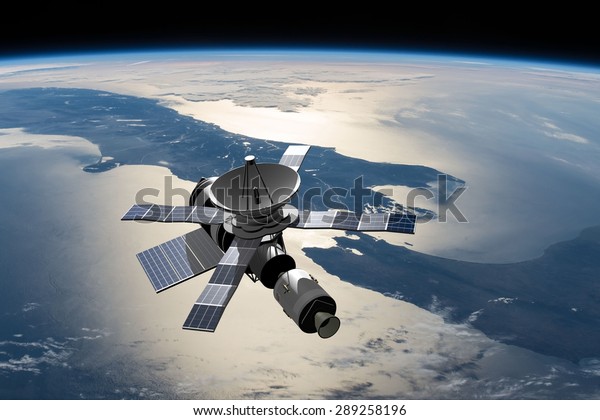 Une version modifiée de Skylab - : illustration de stock 289258196