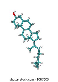 Molecular Model Cholesterol Stock Illustration 1087605 | Shutterstock
