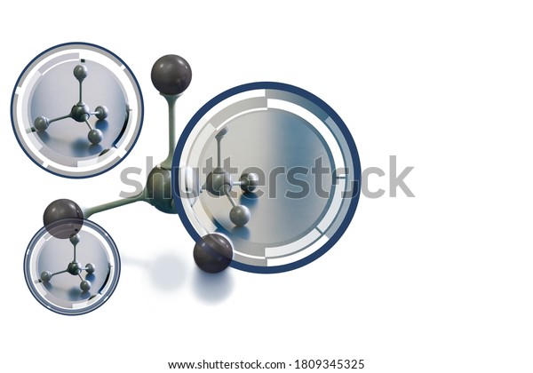 Molecular Model Tetrahedral Molecular Geometry Vsepr Stock Illustration ...