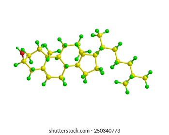 Molecular Ball Stick Model Vitamin D Stock Vector (Royalty Free) 79604449
