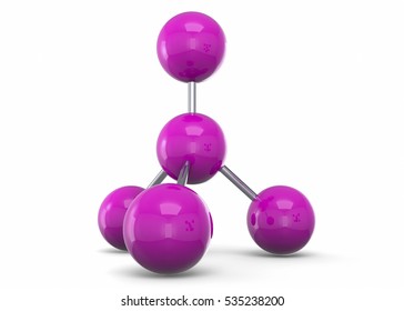 Stock vektor „Sodium Hydroxide 3d Structure Naoh Molecule“ (bez ...