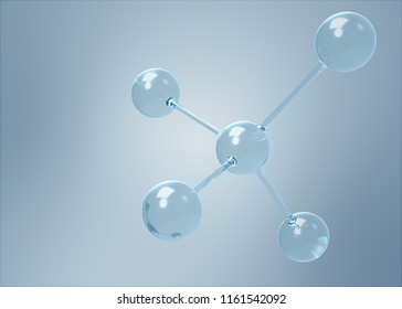 Molecule Atom Clean Structure Background Sciencechemistry 스톡 일러스트 ...
