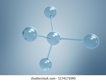 Molecule Atom Clean Structure Background Sciencechemistry 스톡 일러스트 ...