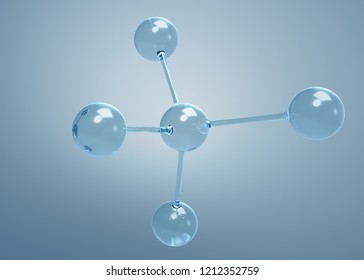 Molecule Atom Clean Structure Background Sciencechemistry 스톡 일러스트 ...