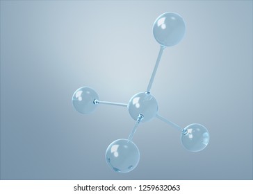 Molecule Atom Clean Structure Background Sciencechemistry Stok ...