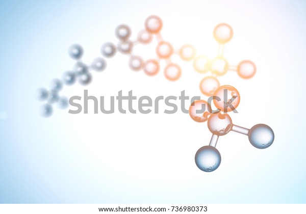 Molecule Microscope Science Background Biotechnology Oxygen Stock ...