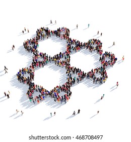 Molecule People 3d Rendering Stock Illustration 468708497 | Shutterstock