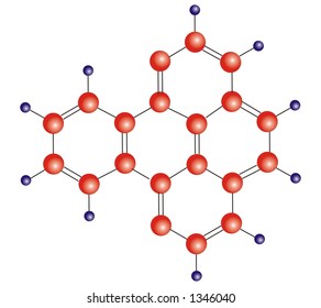 Molecule Structure Stock Illustration 1346040 | Shutterstock