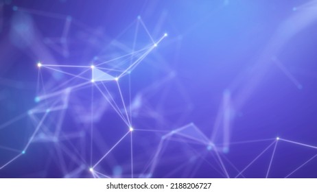 Molecule Structure Chemistrytechnological Background Polygons ...