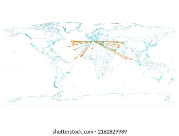 Monaco Map Export Concept Map Monaco Stock Illustration 2162829989 ...