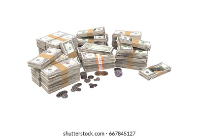 Money 3d Rendering Stock Illustration 667845127 | Shutterstock