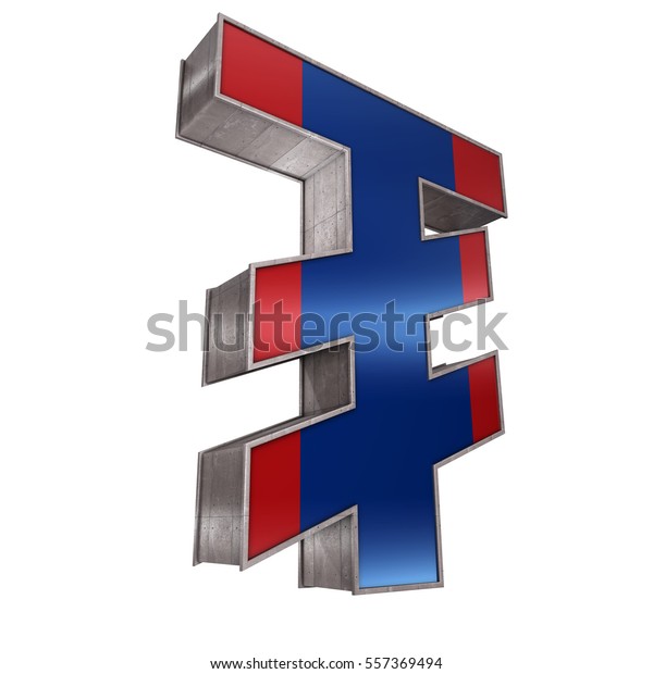 Mongolian Togrog Symbol 3d Render Isolated Stock Illustration 557369494 ...