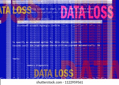Monitor Display Data Loss Prevention Stock Illustration 1122959561 ...