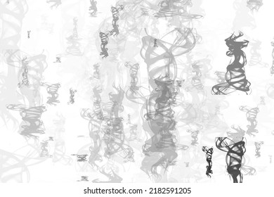 Monochrome Pattern 2d Rendering Stock Illustration 2182591205 ...