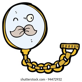 Monocle Cartoon Character Stock Illustration 94472932 | Shutterstock