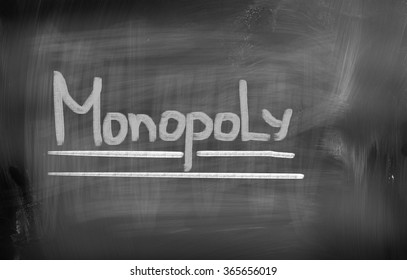 Monopoly Concept Stock Illustration 365656019