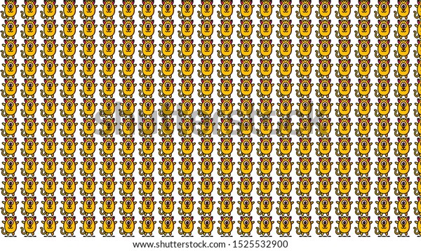 Monster Mouse Background Design Pattern Stock Illustration 1525532900 ...