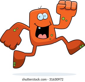 Monster Running Stock Vector (Royalty Free) 31630675 | Shutterstock