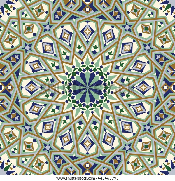 Morocco Seamless Pattern Traditional Arabic Islamic: стоковая ...