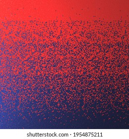 Mosaic Texture Gradation Red Blue 3d Stock Illustration 1954875211 ...