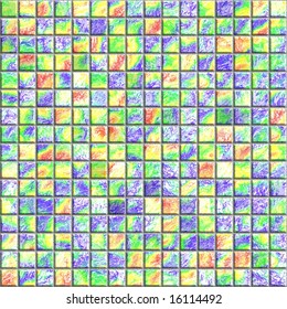 Mosaic Tile Seamless Texture Stock Illustration 16114492 | Shutterstock
