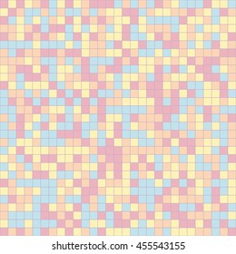Mosaic Tiles Texture Pattern Square Pixel 스톡 일러스트 455543155 | Shutterstock