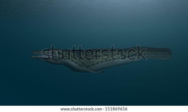 Mosasaur Ocean Depth Stock Illustration 151869656 | Shutterstock