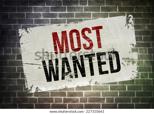 Ilustrasi Stok Most Wanted Poster Concept 227310661 | Shutterstock