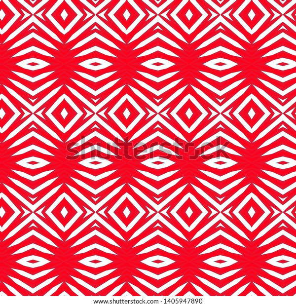 Motife Abstract Red Unique Pattern Stock Illustration 1405947890 ...