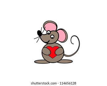 Mouse Heart Stock Illustration 114656128 | Shutterstock
