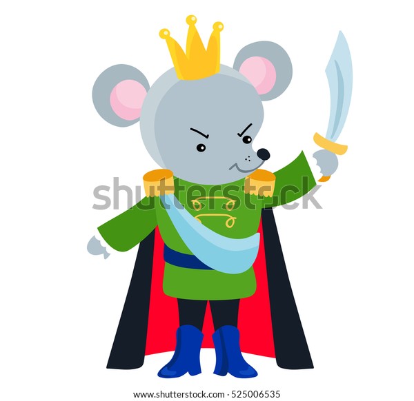 Mouse King Ballet Nutcracker Illustration On Stock Illustration 525006535