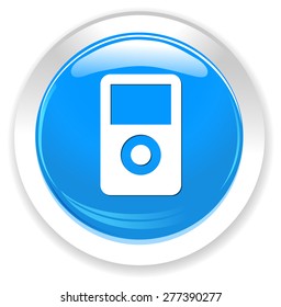 Mp3 Player Icon Stock Vector (Royalty Free) 277012778 | Shutterstock