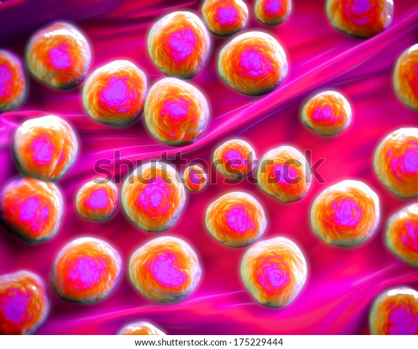 Mrsa Bacteria Superbug Bacteria Stock Illustration 175229444