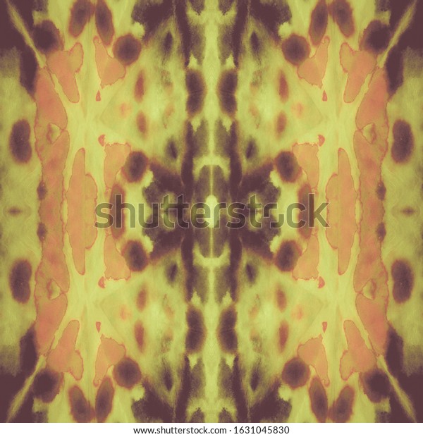 Multi Batik Graphic Yellow Ceiling Tile Stock Illustration 1631045830 ...
