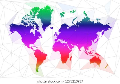 3,142 World Map Multi Color Images, Stock Photos & Vectors | Shutterstock