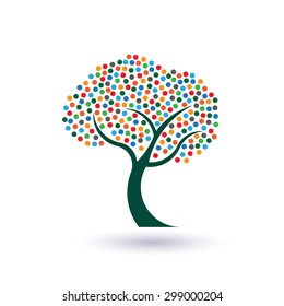 Community Tree Image Vector Icon Design Stock Vector (Royalty Free ...