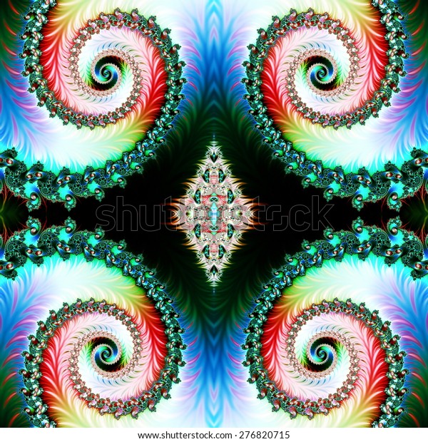 Multicolored Background Spiral Pattern Artwork Creative Stock ...