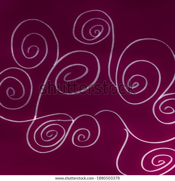 Multicolour Doodle Dots Modern Texture Watercolor Stock Illustration ...