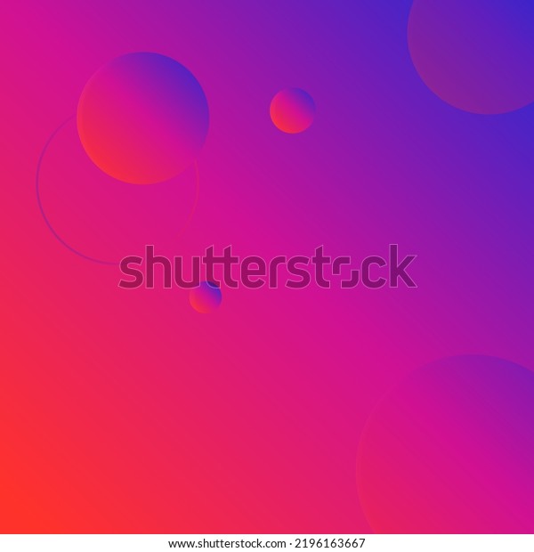 Multicolour Gradient Background Cover Template Social Stock ...