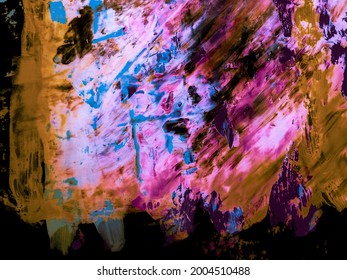 Multicolour Paint Texture Dots Bleach Dye Stock Illustration 2004510488 ...