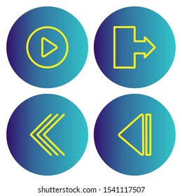 Multiple Arrow Direction Your Project Stock Illustration 1541117507 ...