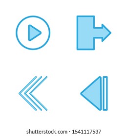 Multiple Arrow Direction Your Project Stock Illustration 1541117537 ...