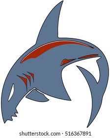 Multiple Colored Shark Illustration Stock Illustration 516367891 ...