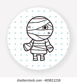 Mummy Doodle Stock Illustration 403811218 | Shutterstock